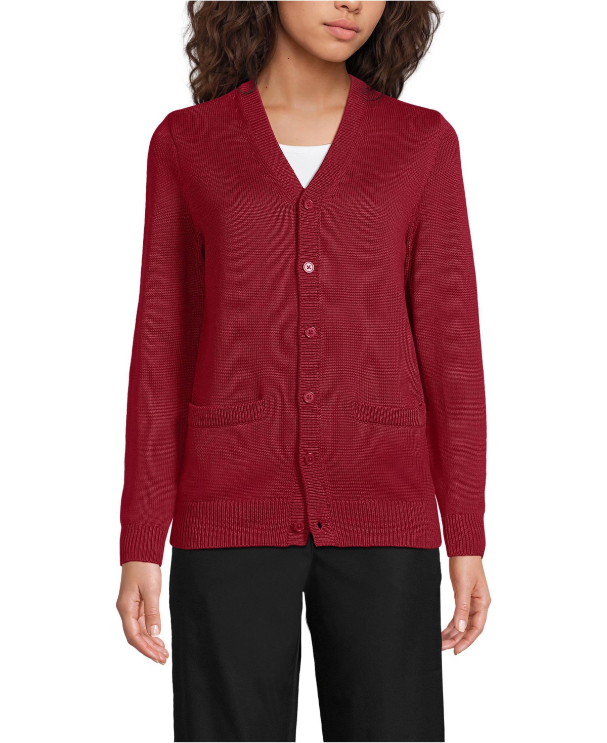 Click here for Lands End Mens School Uniform Adult Legacy Varsity... prices