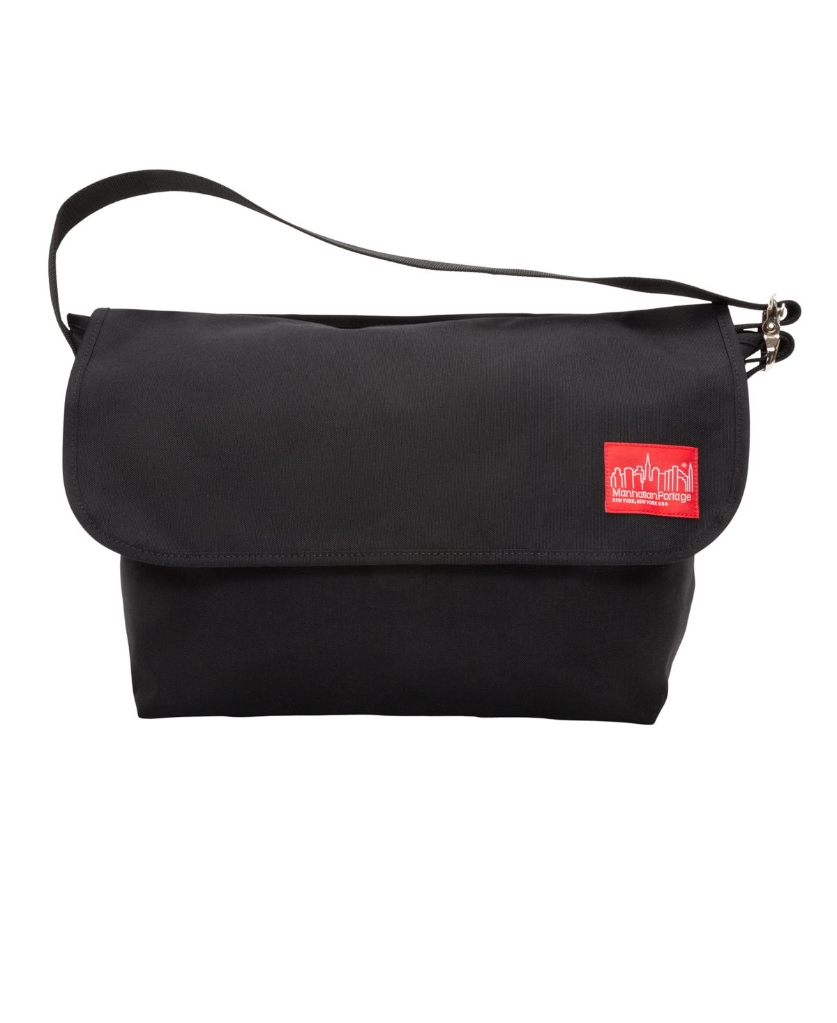 Click here for Manhattan Portage Large Vintage Messenger Bag - Bl... prices