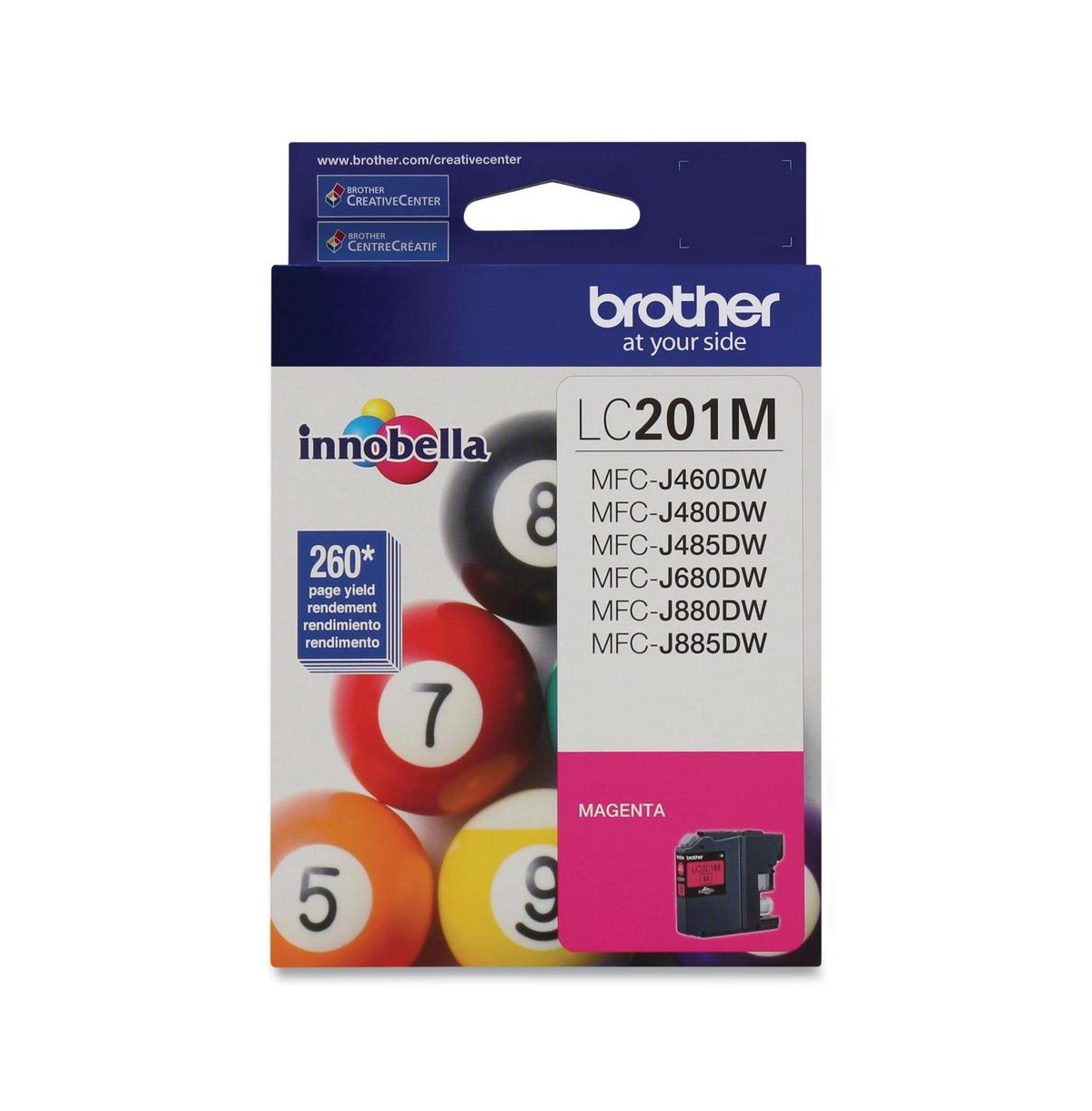 Click here for Brother LC201M Innobella 260 Page-Yield Ink - Blac... prices