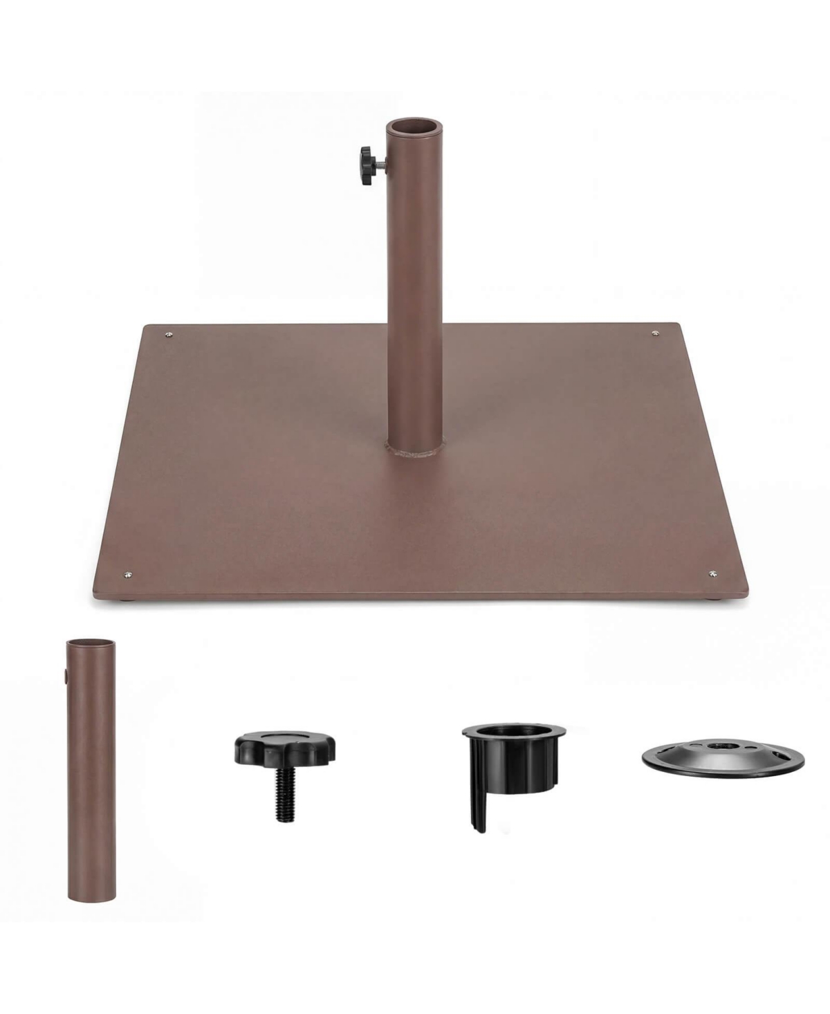 Click here for Costway Square Patio Umbrella Base Weighted 42 Lbs... prices