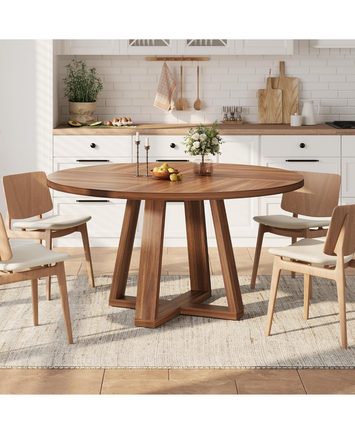 Click here for gaomon Dining Table for 4-6  47 Inch Round Dining... prices