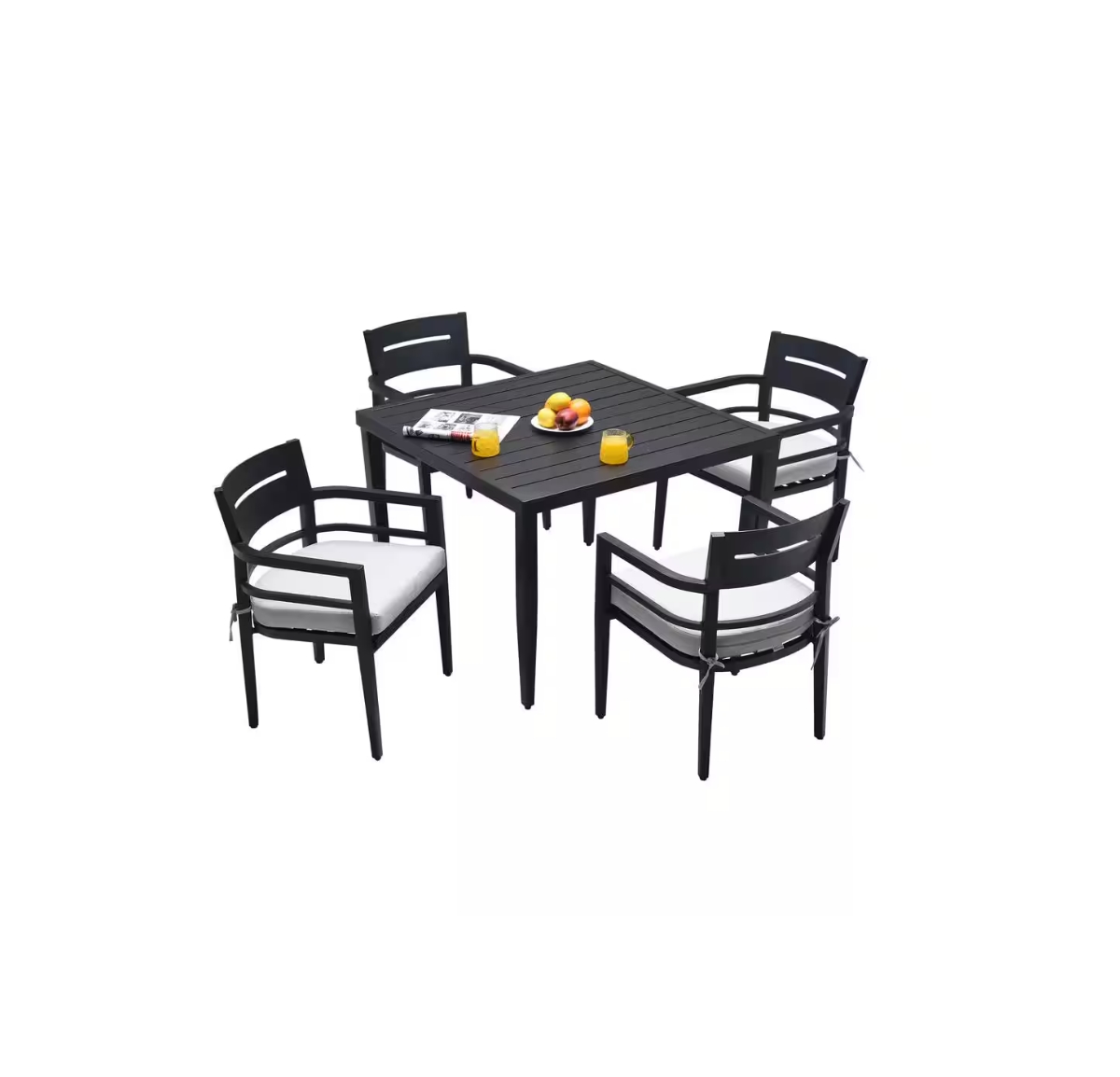 Click here for Flynama 5-Piece Outdoor Patio Aluminum Furniture... prices