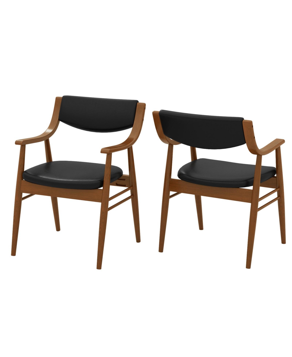 Click here for Slickblue Set of 2 Wooden Dining Chairs with Cushi... prices
