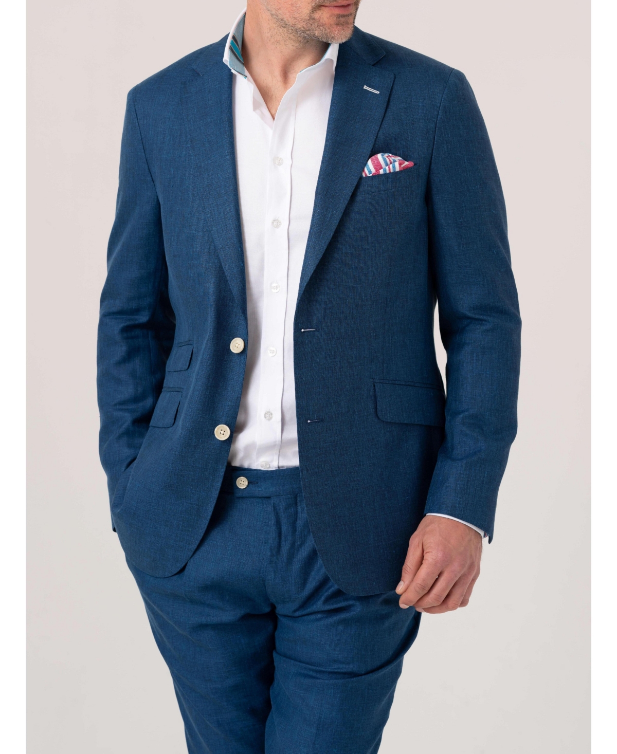 Click here for Koy Clothing Mens Linen Wool Silk Blend Blazer - T... prices