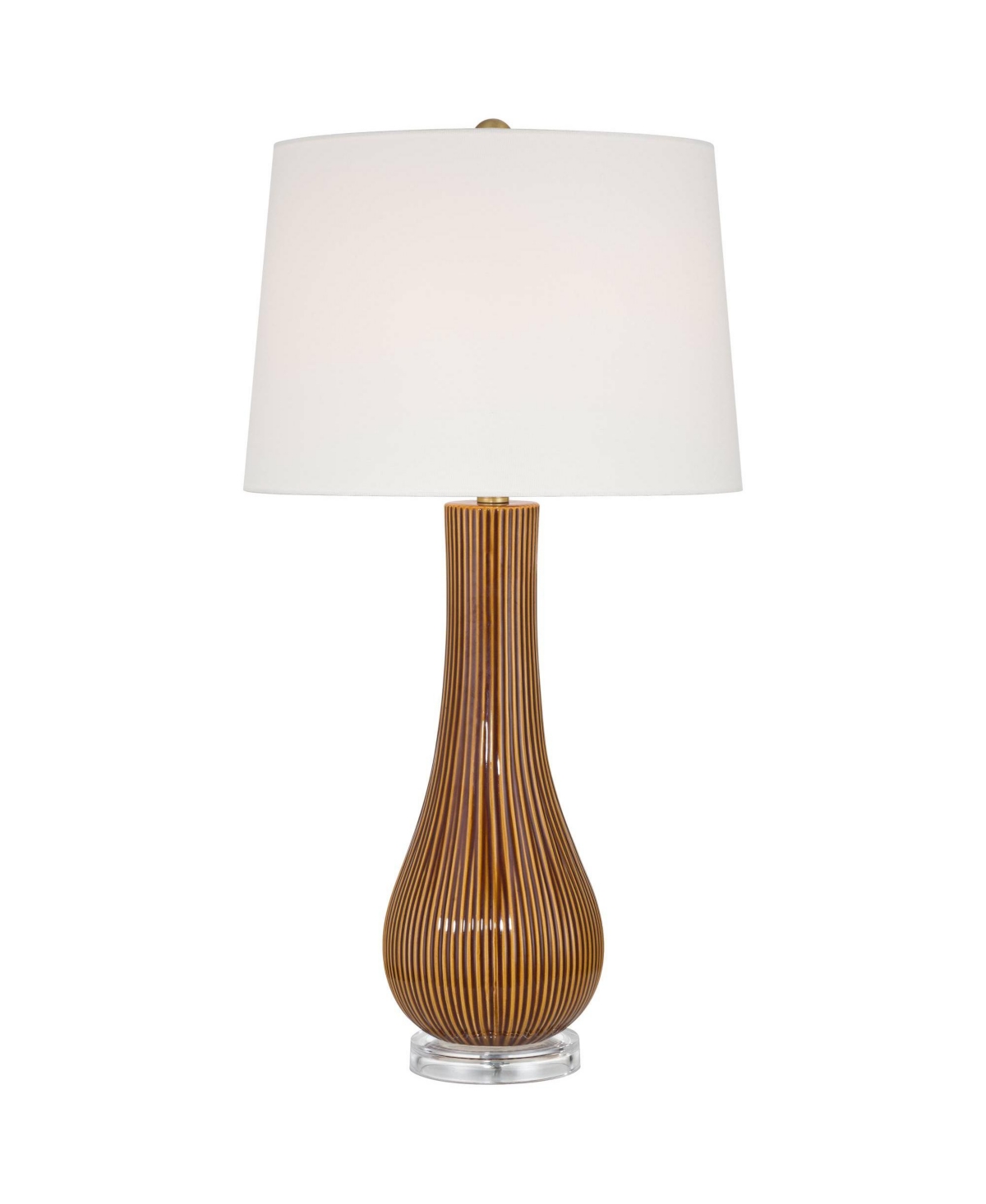 Click here for 360 Lighting Shannon 30 1/2 High Stripe Ceramic Go... prices