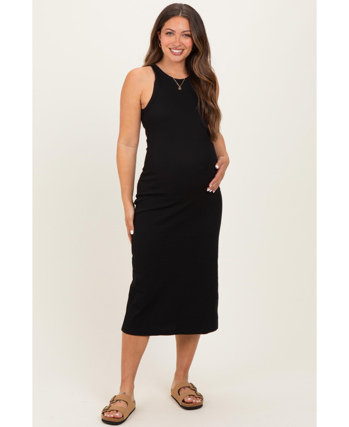 Click here for Black Ribbed Materni - Black prices