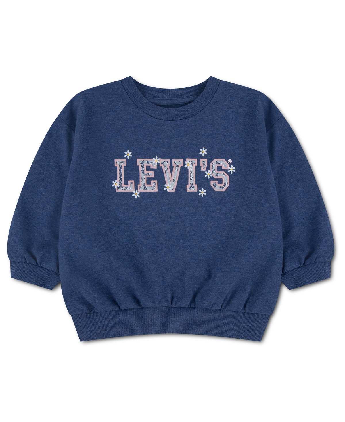 Click here for Levis Girls 7-16 Cinched Sleeves Sweater - Blue In... prices