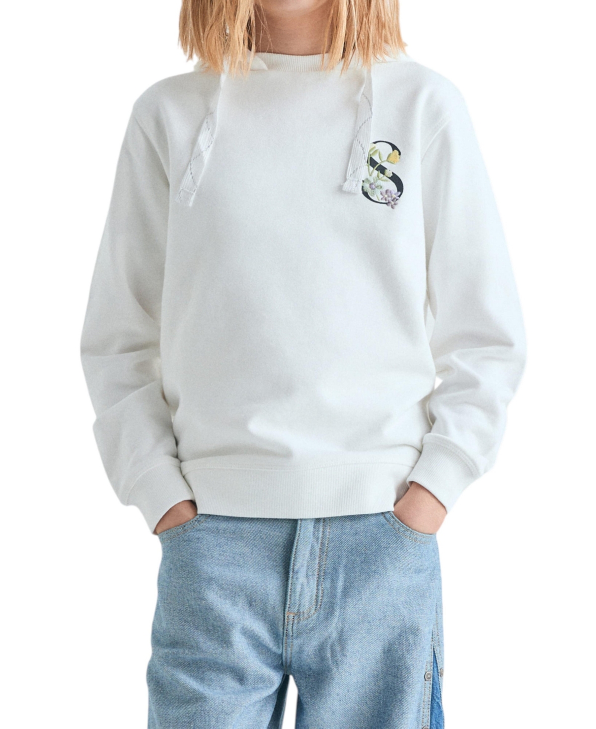 Click here for Scalpers Big Girls sweatshirt with garden motif -... prices