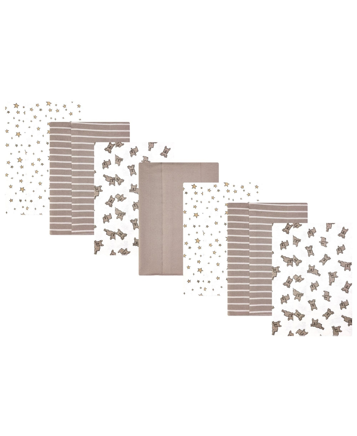 Click here for Hudson Baby Infant Cotton Poly Flannel Burp Cloths... prices
