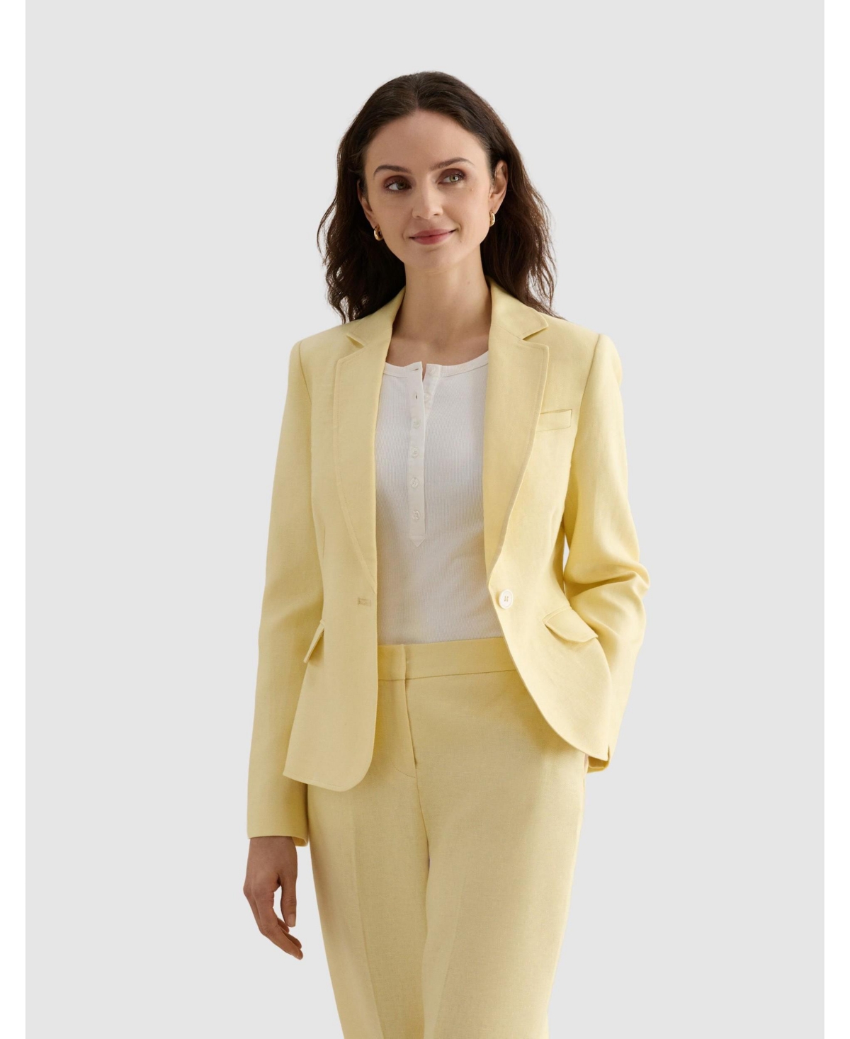 Click here for hobbs london Womens Blake Structured Single-Button... prices