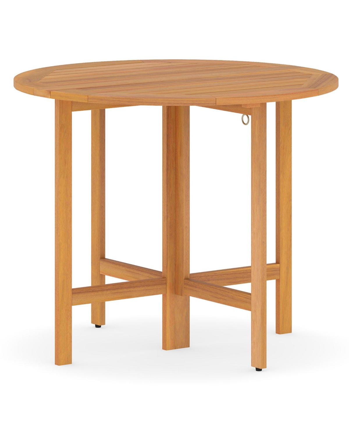 Click here for Sugift 36 in Outdoor Folding Round Dining Table wi... prices