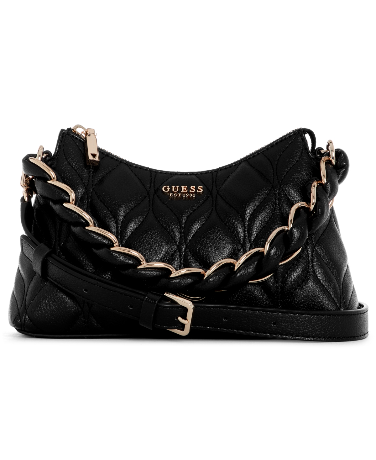 Click here for Guess Maxine Mini Shoulder Bag - Black prices