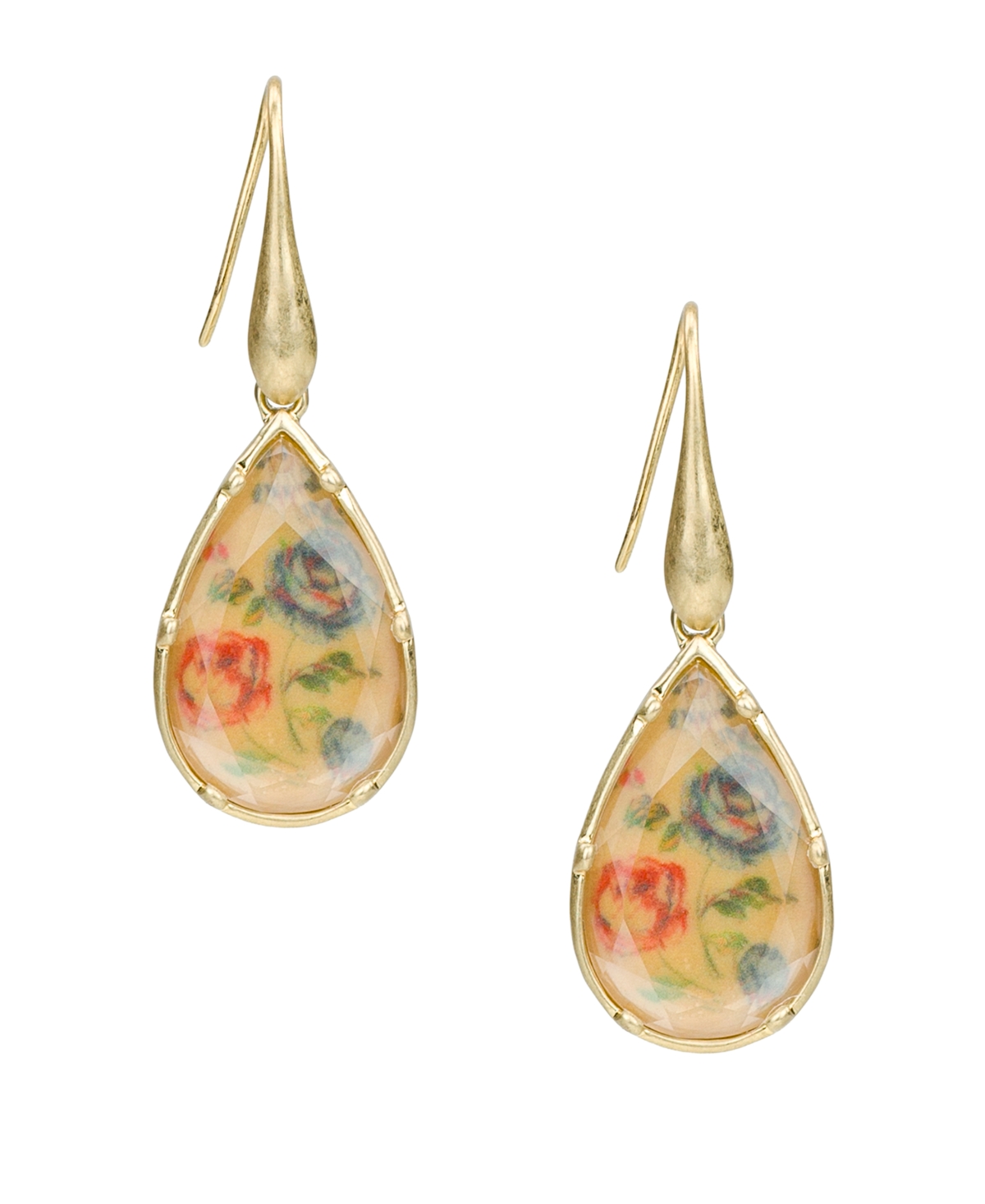 Click here for Patricia Nash Gold-Tone Tear Drop Earrings - Gold prices