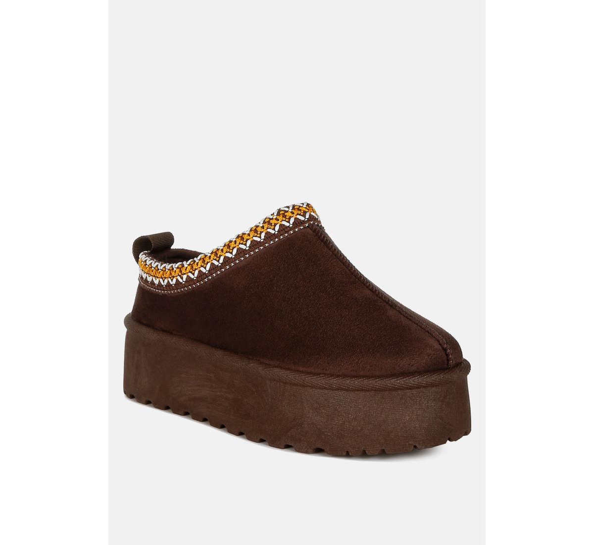 Click here for London Rag Womens Jesters Embroidered Platform Cla... prices