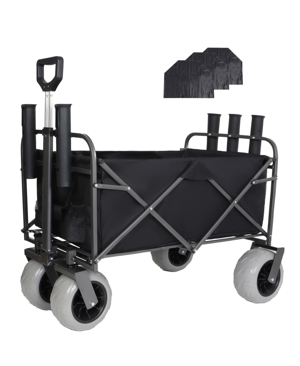 Click here for Mondawe 500lbs Foldable Steel Storage Wagon Utilit... prices