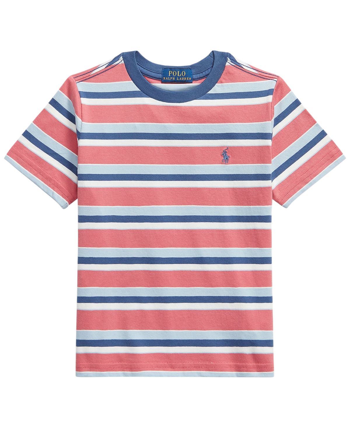 Click here for Polo Ralph Lauren Boys 2T-7 Striped Crewneck T-Shi... prices
