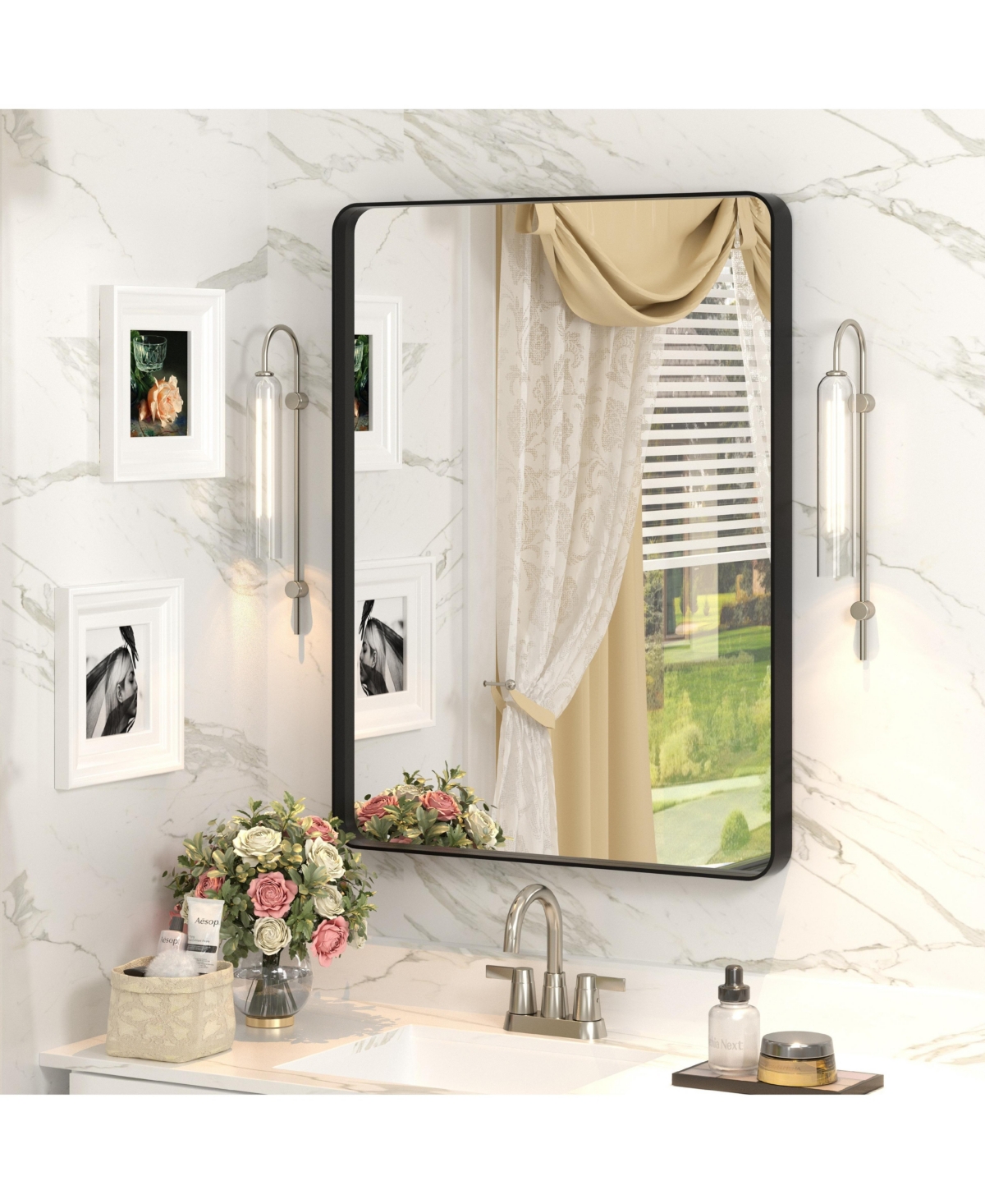 Click here for Apmir 24 x 32 High-Strength Tempered Glass and Alu... prices