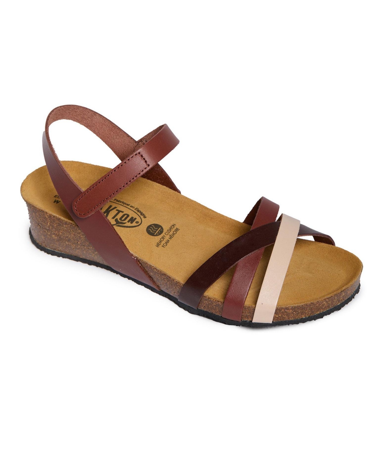Click here for Plakton Womens Platform Sandal Lane - Brown prices