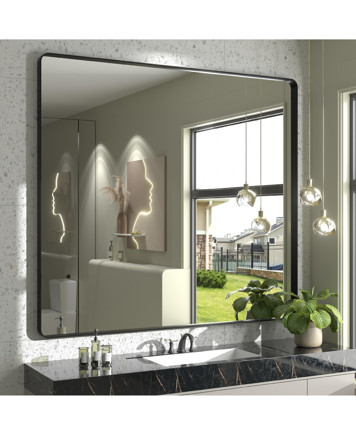 Click here for Apmir 36 x 40 High-Strength Tempered Glass and Alu... prices