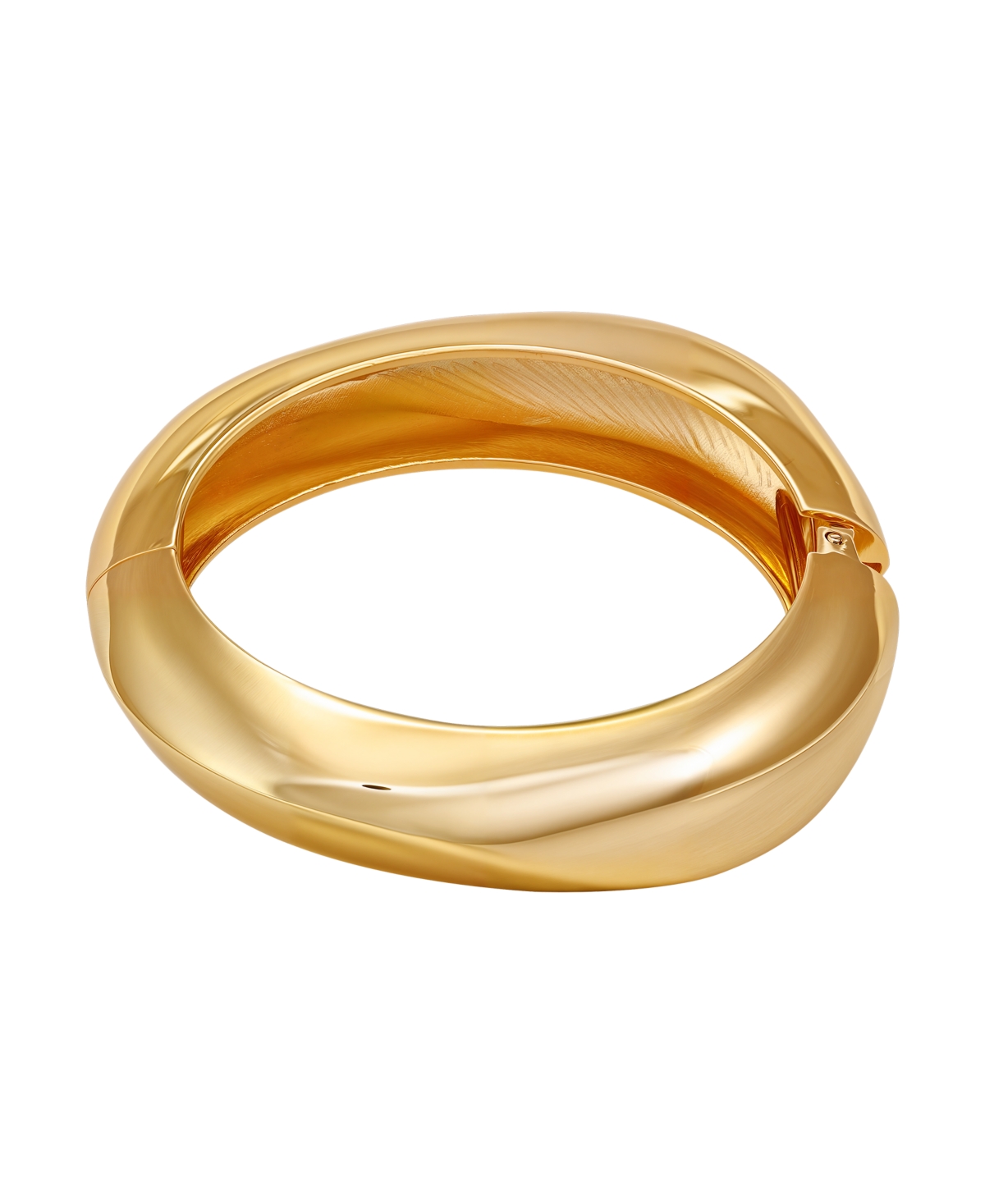 Click here for Guess Gold-Tone Hinge Bangle Bracelet - Gold prices