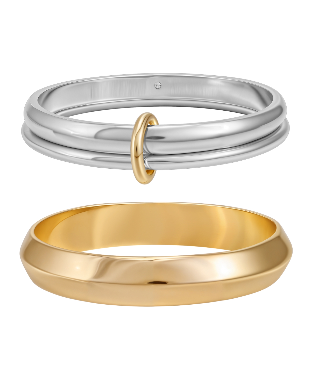 Click here for Guess 2-Pc. Gold & Silver-Tone Bangle Set - Gold prices