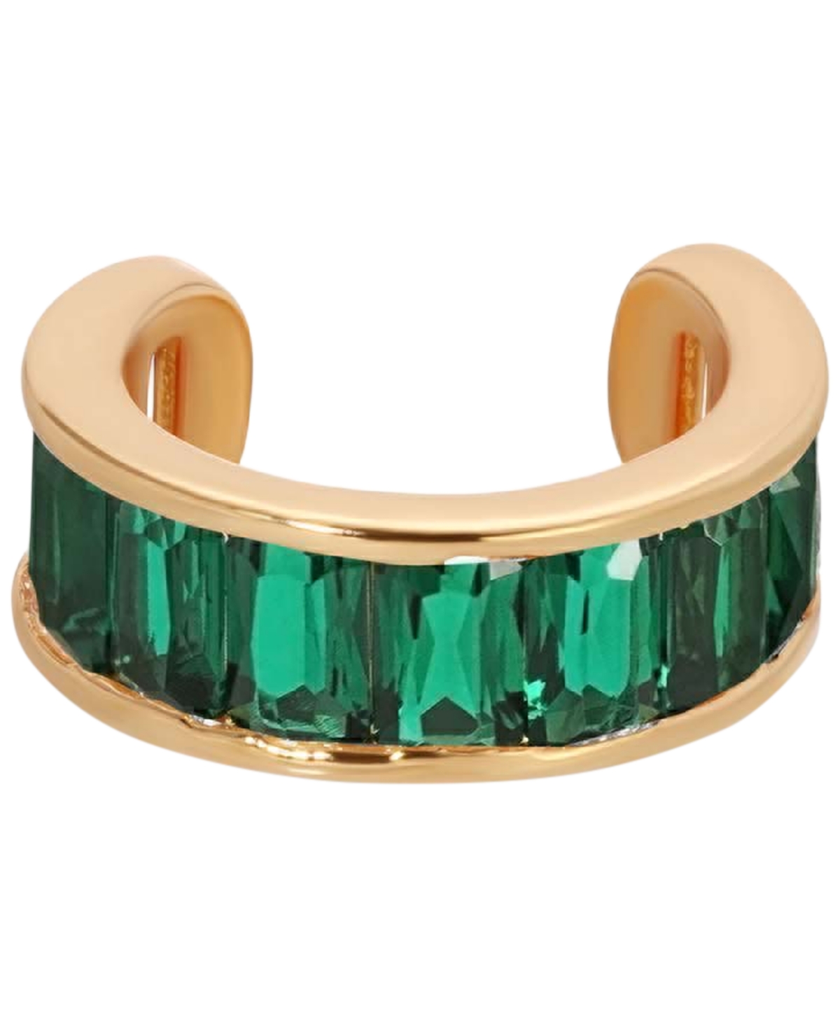Click here for Ettika 18k Gold-Plated Class Crystal Cuff Earrings... prices