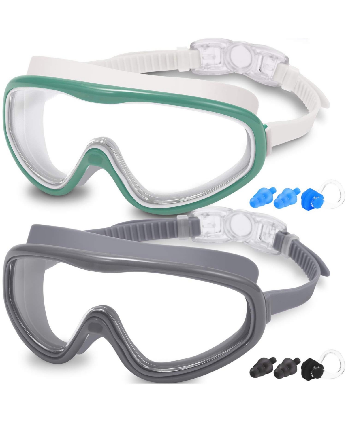 Click here for Gnuadz Swim Goggles Wide View Anti-fog Mirrored Le... prices