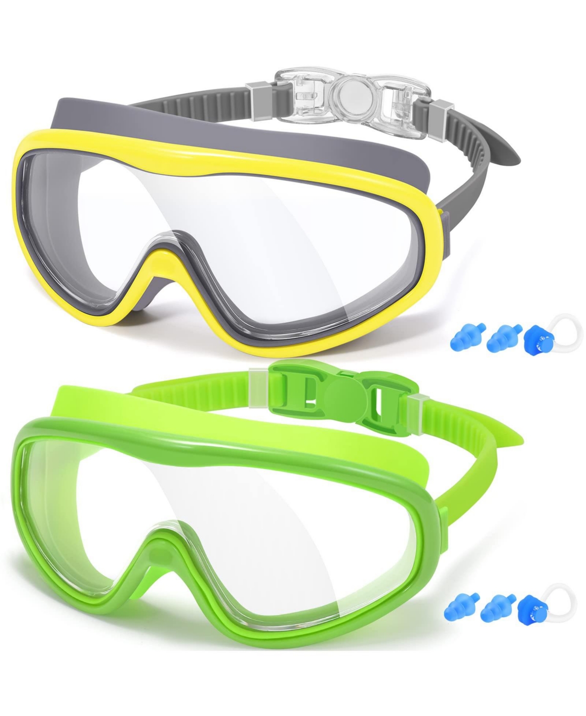 Click here for Gnuadz Swim Goggles Wide View Anti-fog Mirrored Le... prices