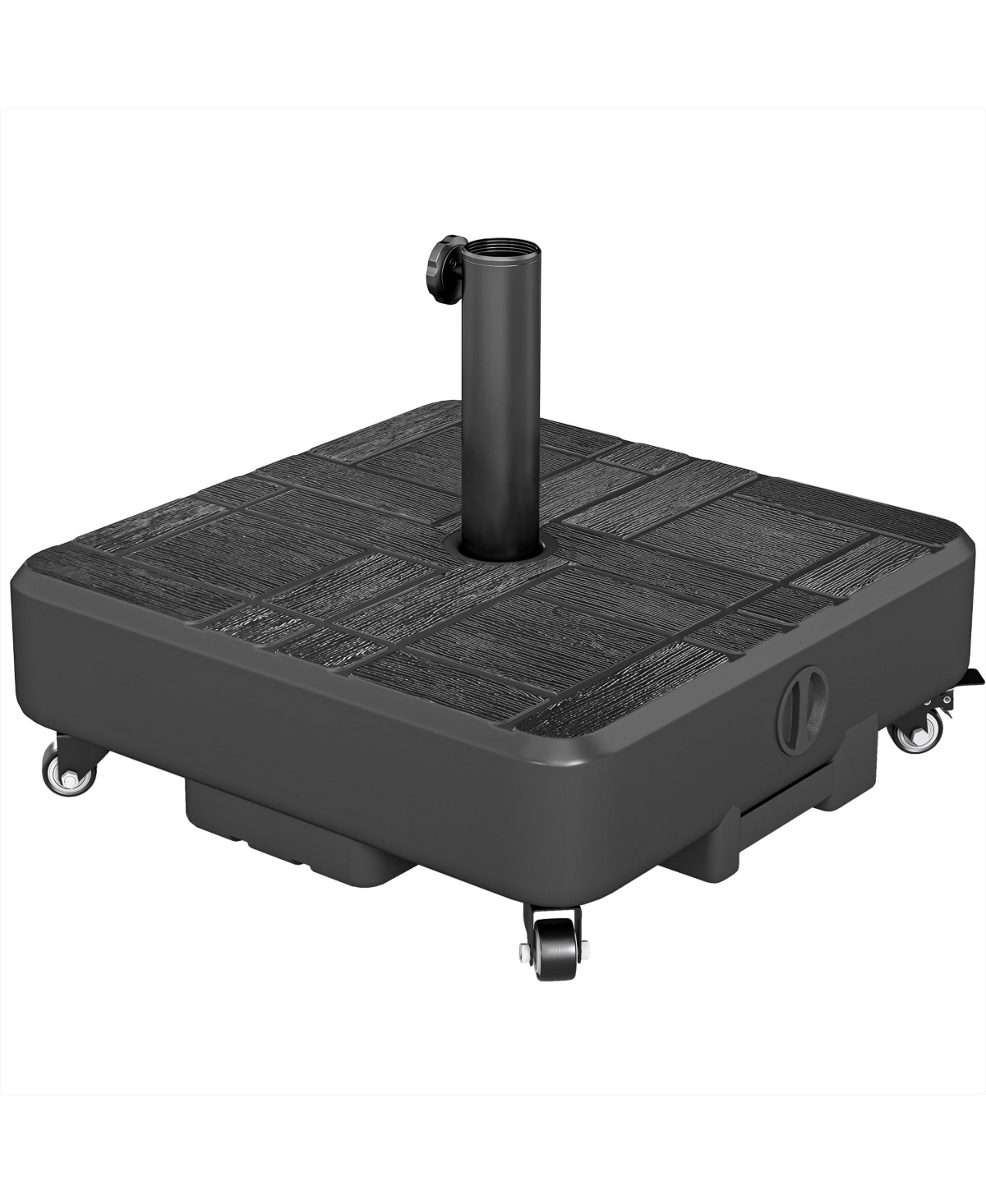 Click here for Outsunny Patio Umbrella Base with Wheels  Heavy Du... prices