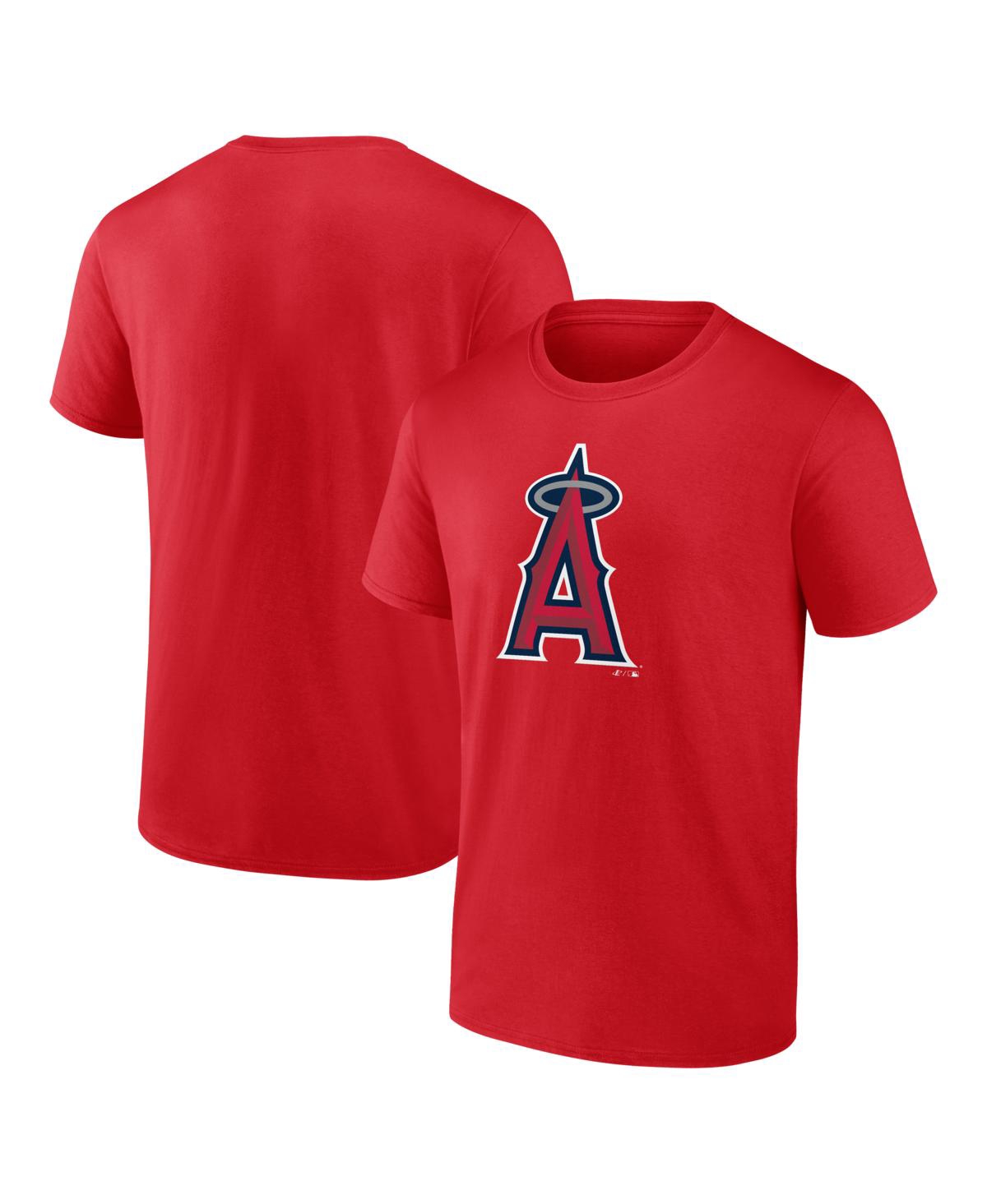Click here for Logo Athletic Mens Red Los Angeles Angels Logo T-S... prices