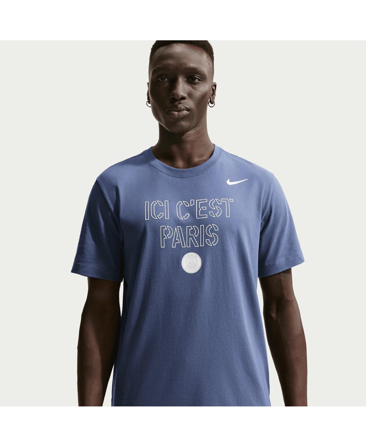 Click here for Nike Mens Blue Paris Saint-Germain Team Pride T-Sh... prices