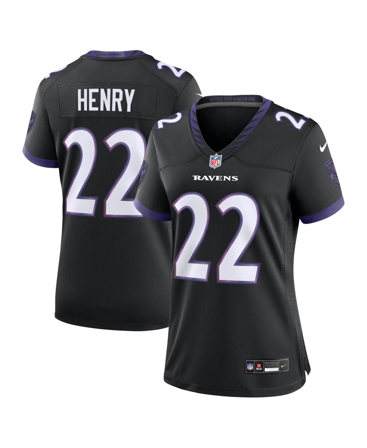 Click here for Nike Womens Derrick Henry Black Baltimore Ravens A... prices