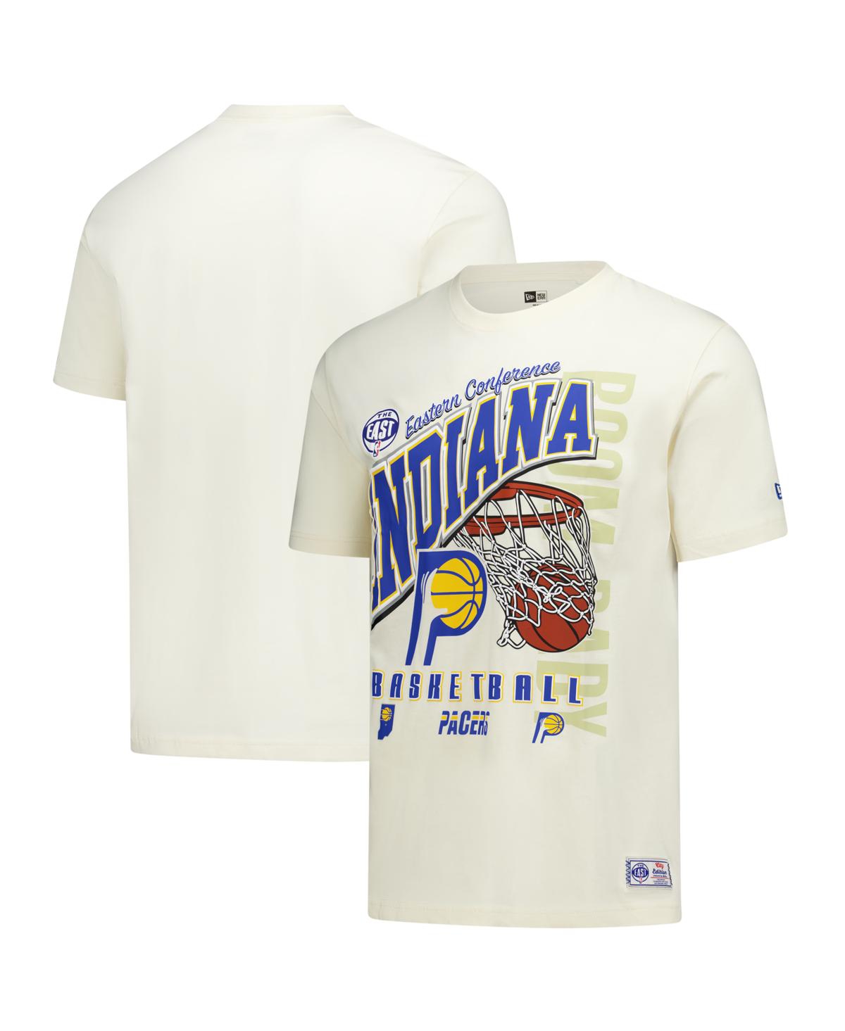 Click here for New Era Mens Cream Indiana Pacers Oversized City E... prices