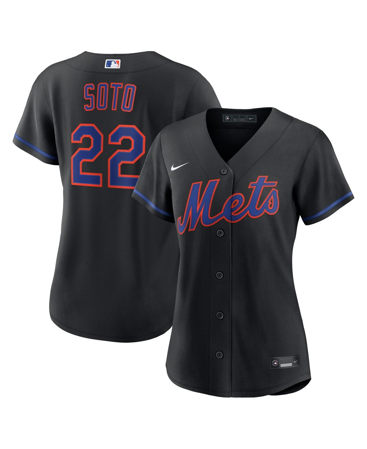Click here for Nike Womens Juan Soto Black New York Mets Alternat... prices