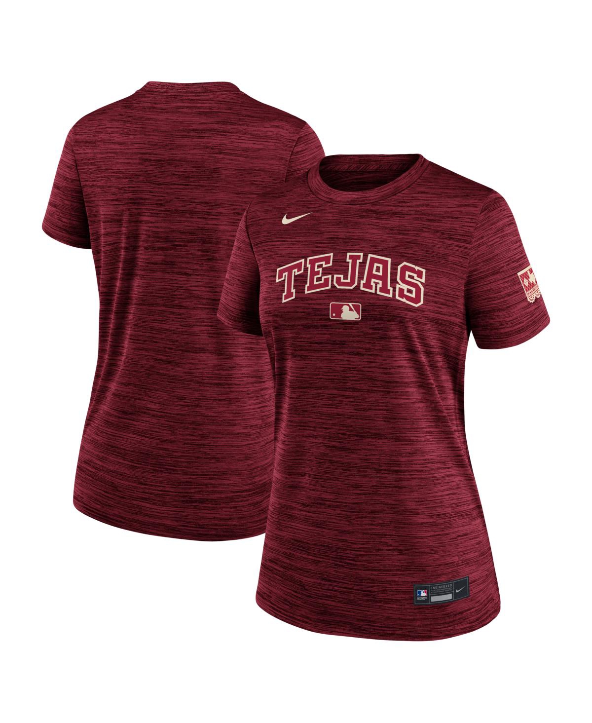 Click here for Nike Womens Red Texas Rangers 2026 City Connect Au... prices