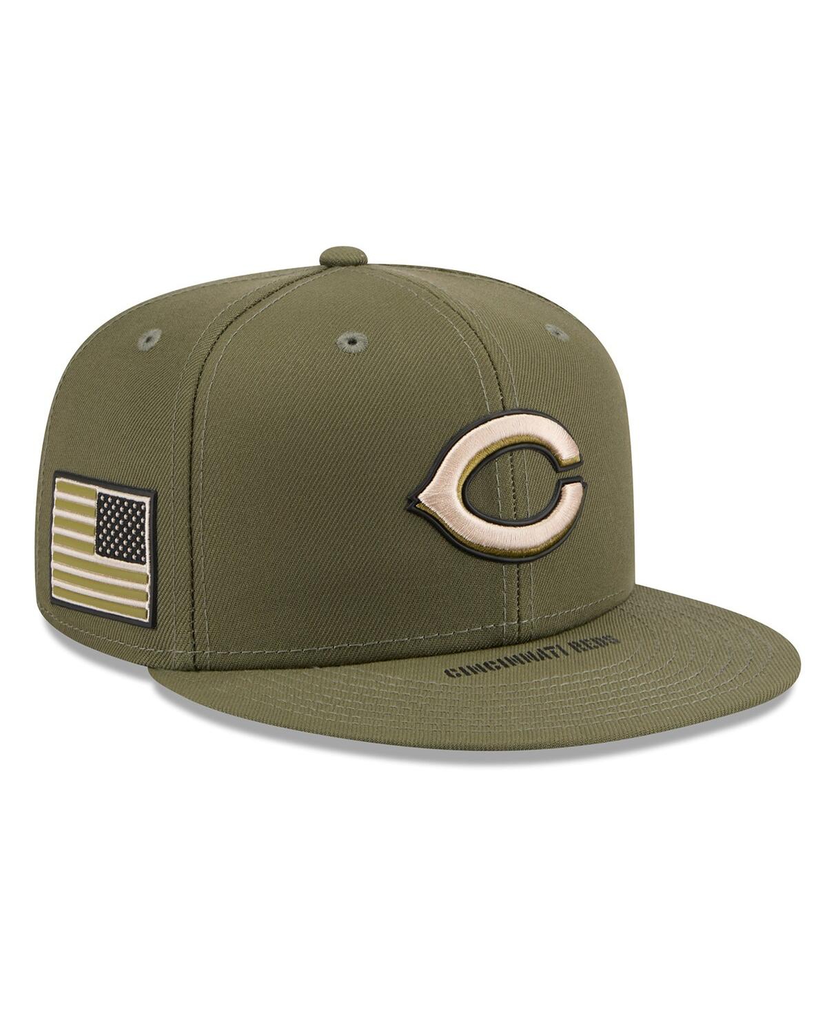 Click here for New Era Mens Olive Cincinnati Reds 2026 Armed Forc... prices