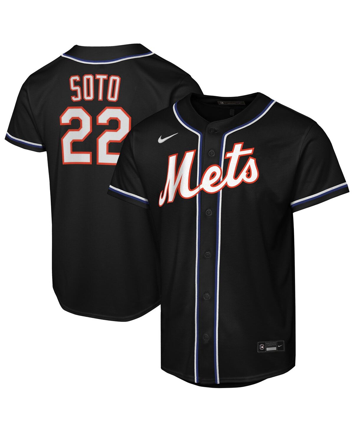 Click here for Nike Big Boys and Girls Juan Soto Black New York M... prices