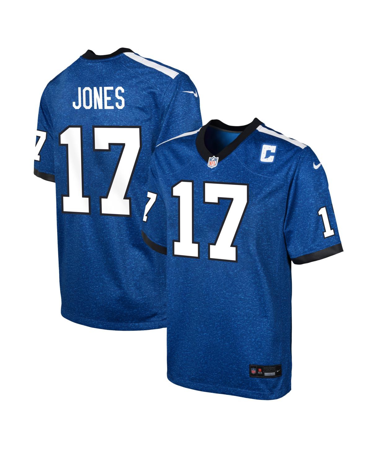 Click here for Nike Big Boys and Girls Daniel Jones Royal Indiana... prices
