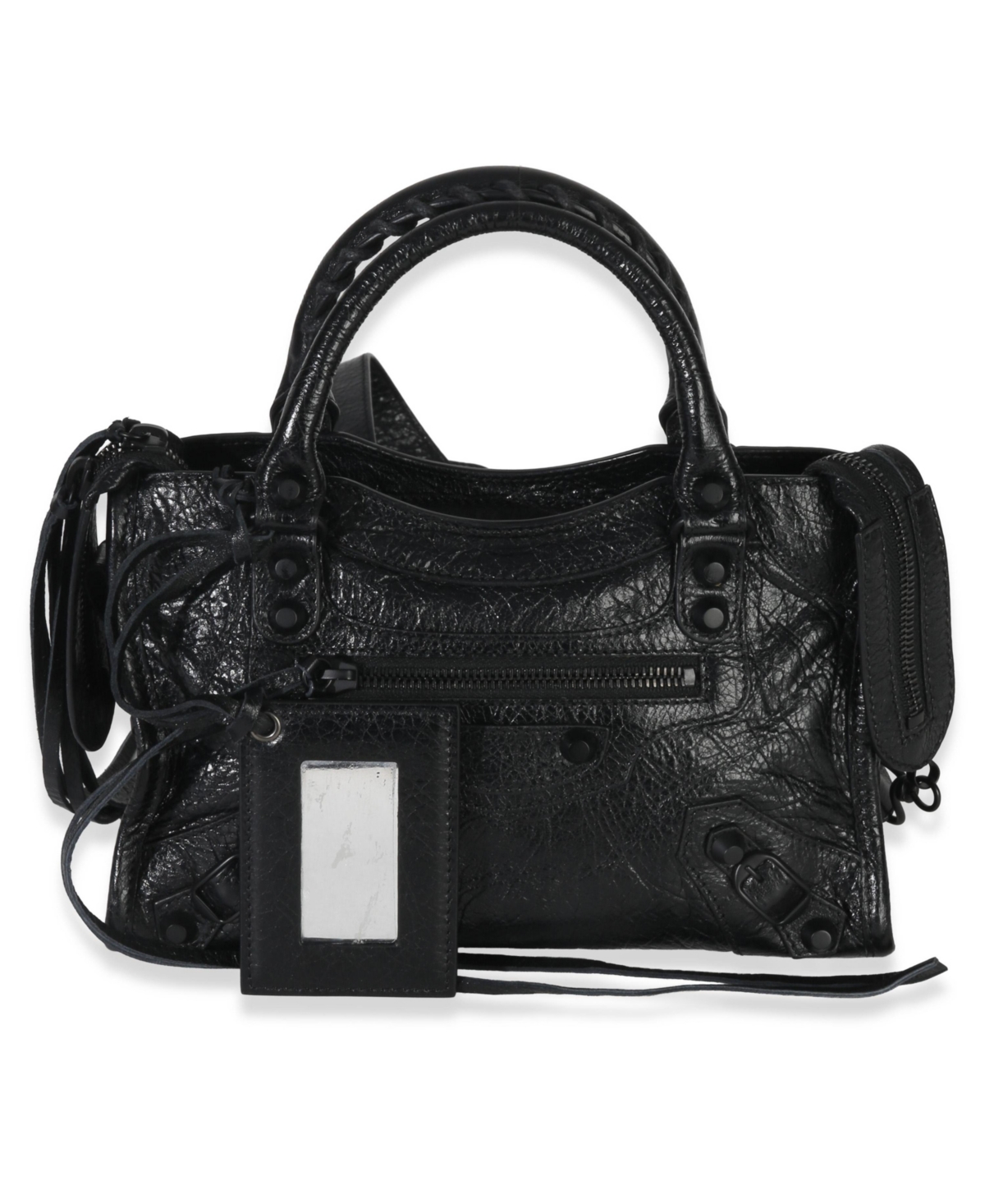 Click here for Pre-Owned Balenciaga Black Agneau Classic Hardware... prices