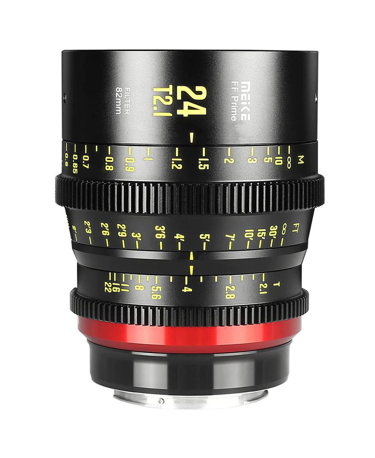 Click here for Meike 24mm T2.1 Cine Lens for Canon Ef - Black prices