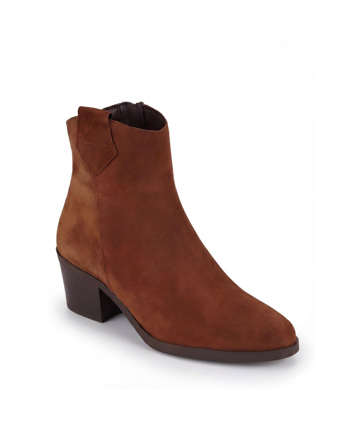 Click here for Menina Step Womens River Suede Ankle Bootie - Ches... prices