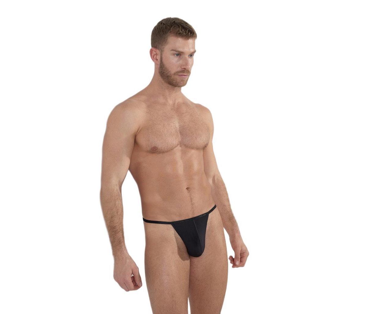 Click here for Hom Usa Mens Plumes G-String - Blue prices