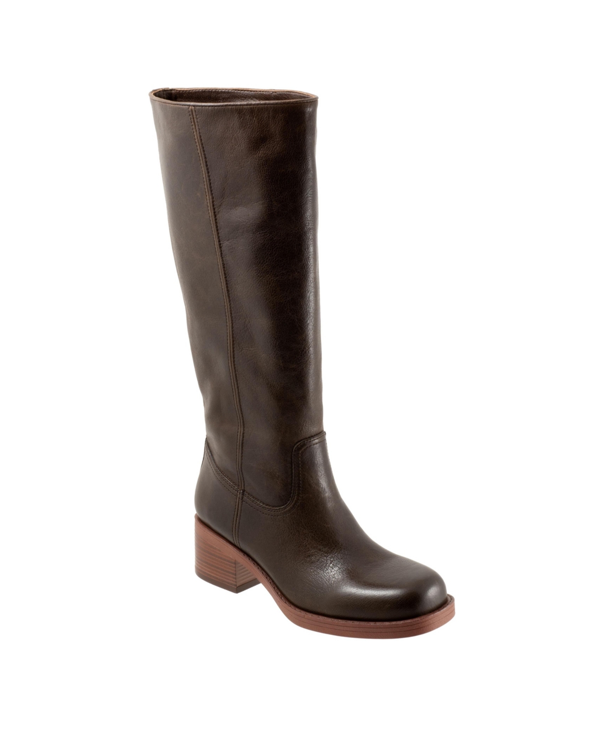 Click here for Eos Footwear Womens Gauchicas Boot - Dark brown prices
