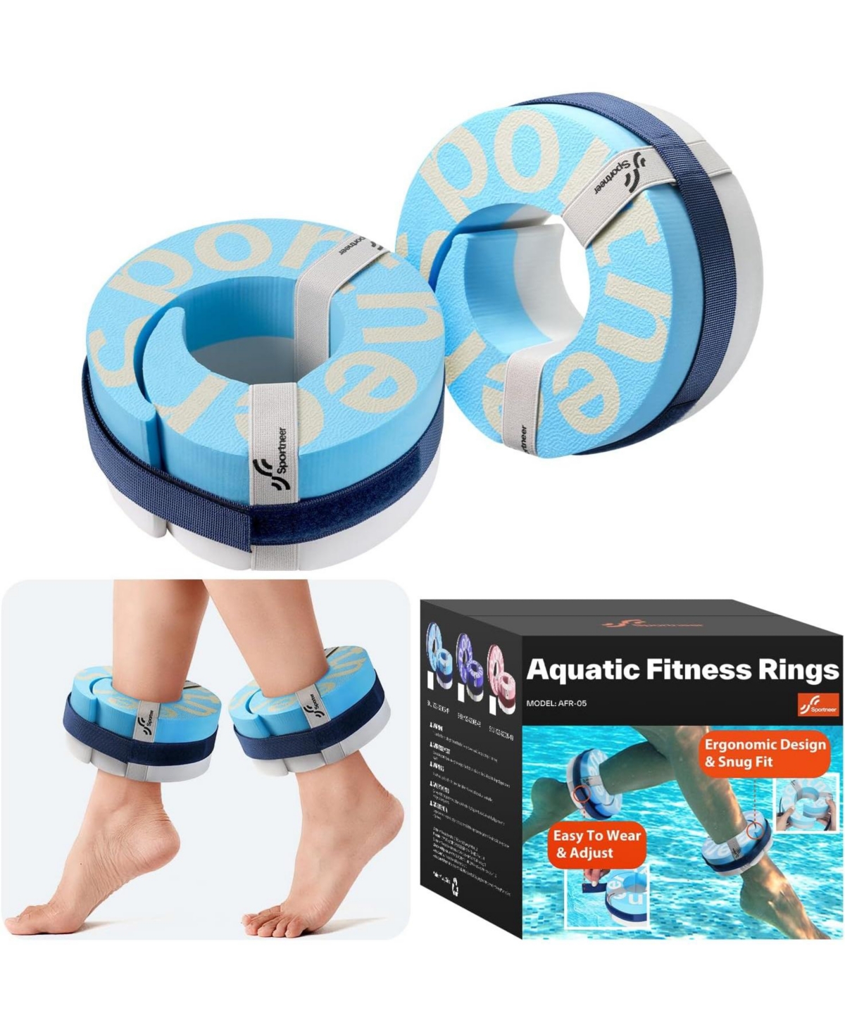 Click here for Sportneer Foam Aquatic Cuffs Water Aerobics Float... prices