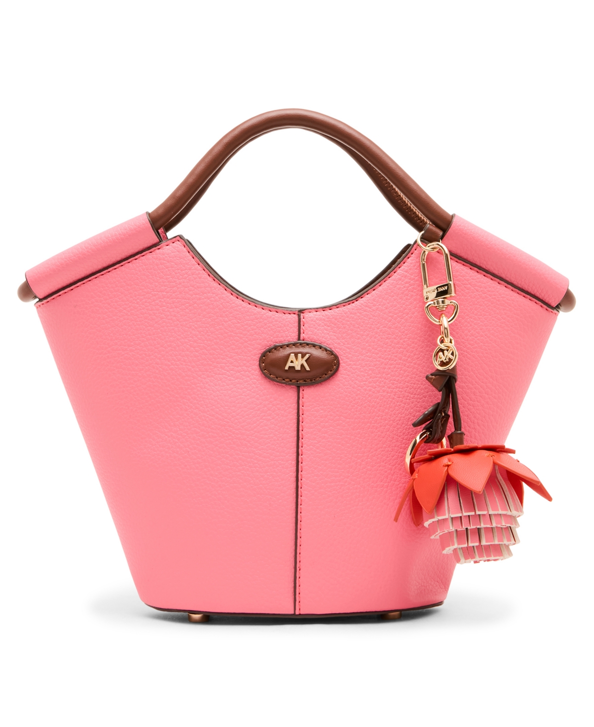 Click here for Anne Klein Mini Magnetic Snap Tote Handbag - Pink prices