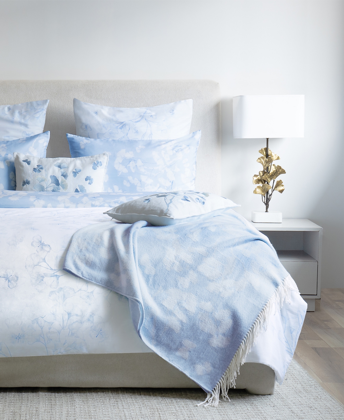 Click here for Michael Aram Butterfly Gingko Cotton Duvet Cover... prices