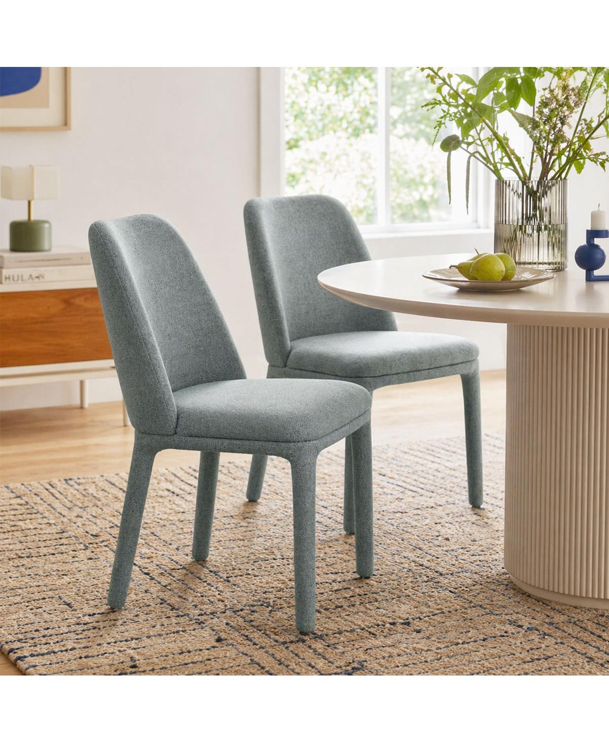 Click here for Maison Boucle Set of 2 Upholstered Dining Chairs... prices