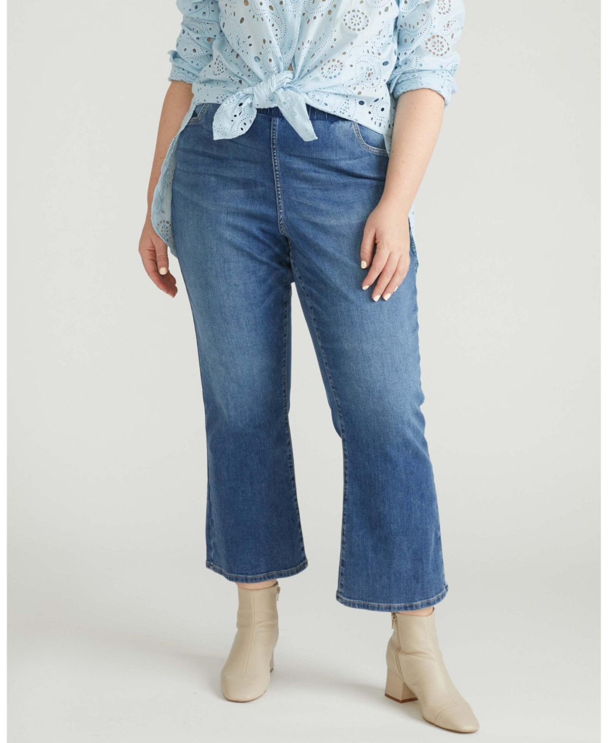 Click here for Universal Standard Womens Plus Size Comfort Denim... prices