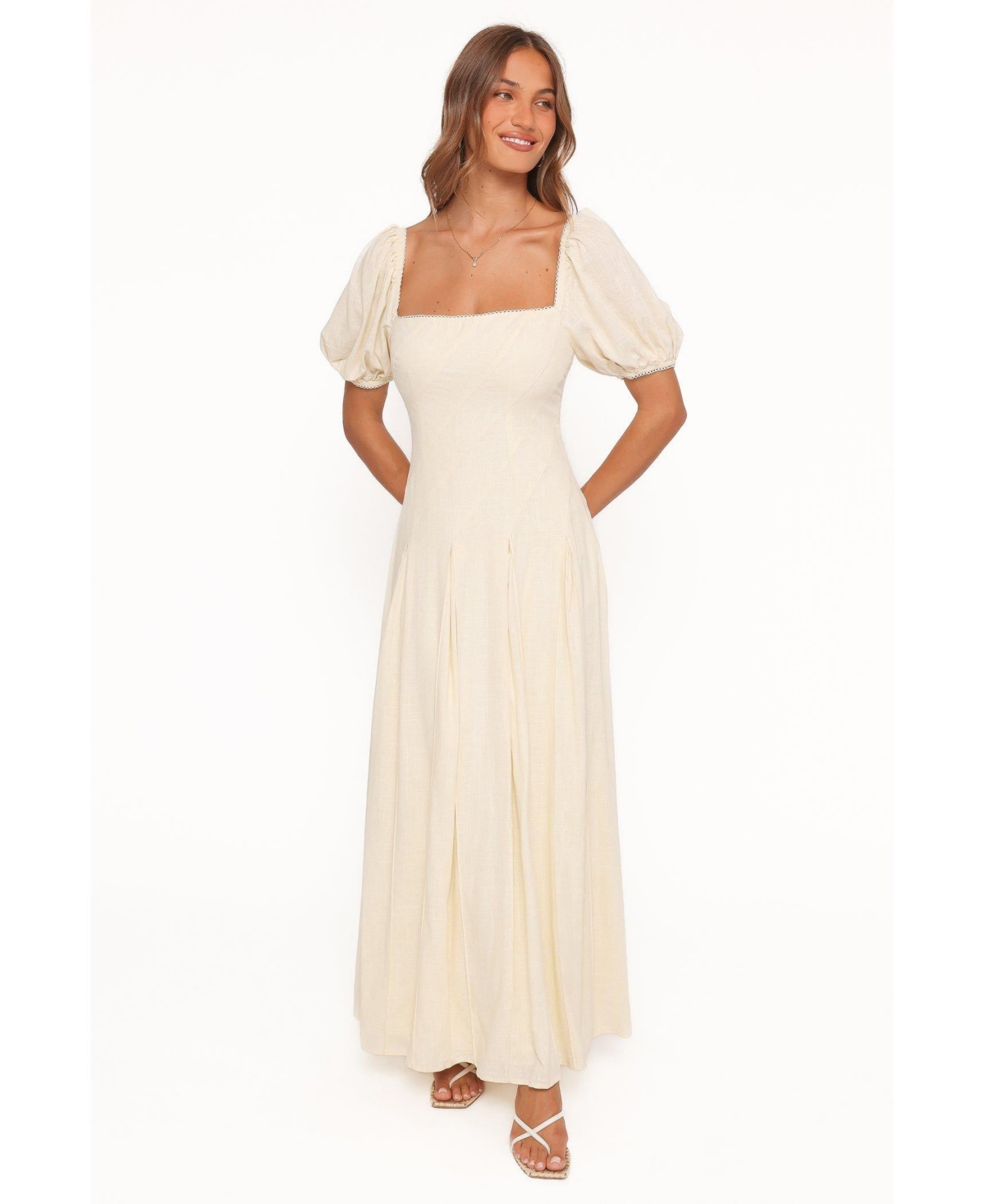 Click here for Petal and Pup Womens Kinlee Maxi Dress - Butter ye... prices