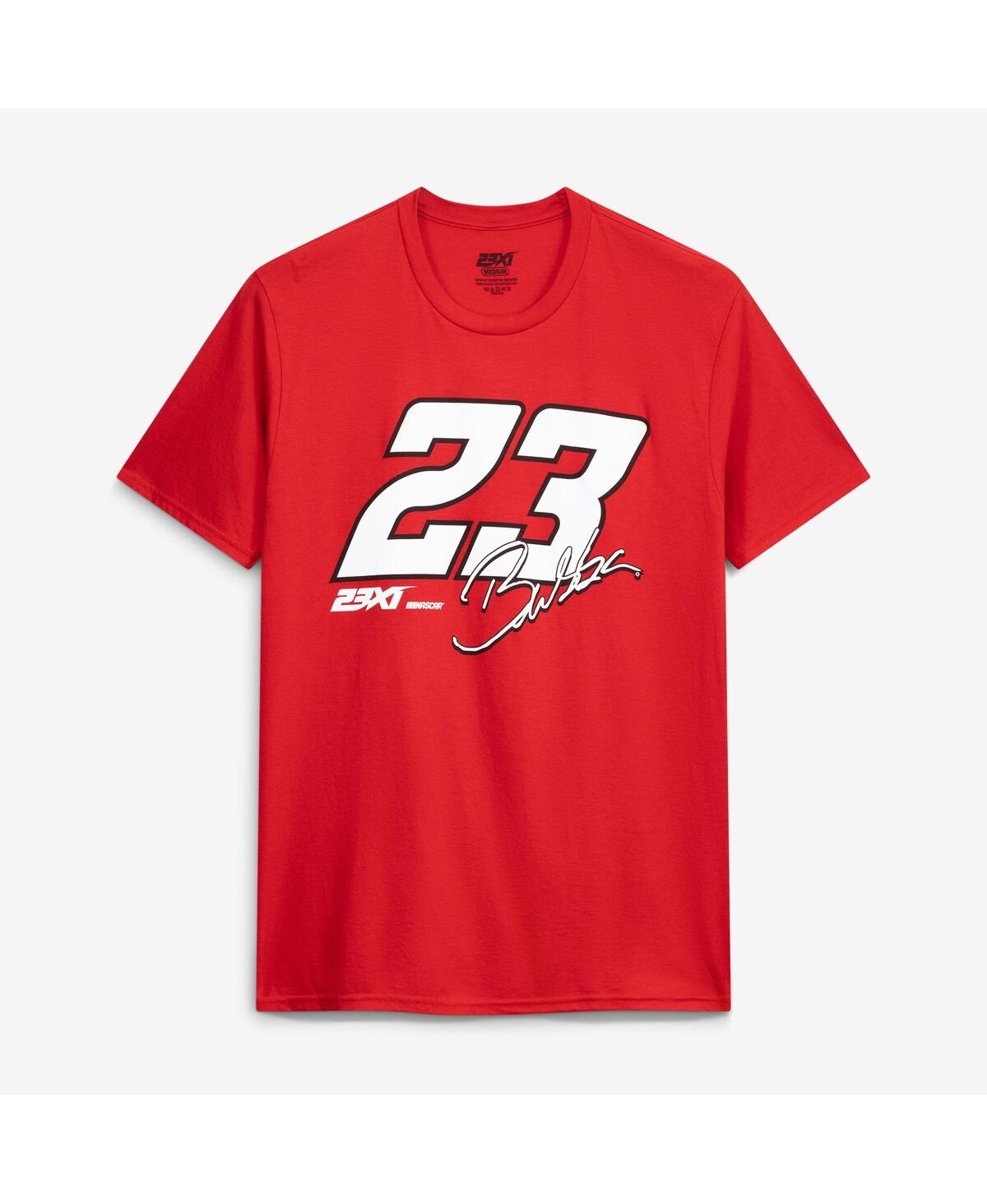 Click here for 23xi Racing Mens Red Bubba Wallace 23 Tri-Blend T-... prices